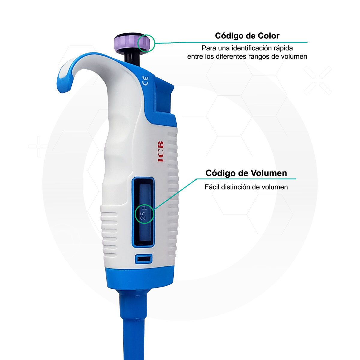 Micropipeta Nero Volumen Variable 0.5 - 10ul - ICB