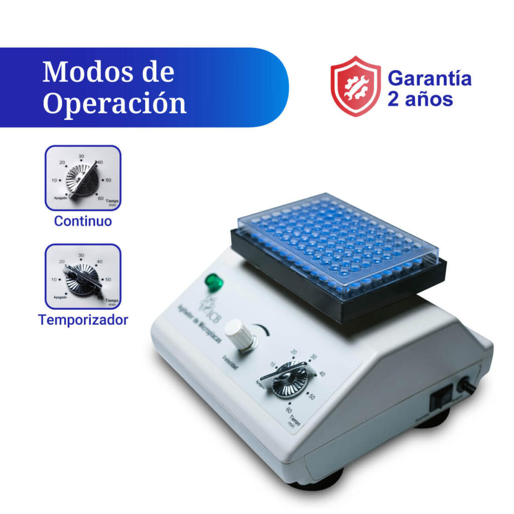 Agitador de Microplaca - Garantía ICB 2 años