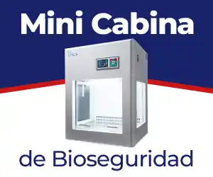 Mini Cabina de Bioseguridad Clase I - Garantía ICB 2 años