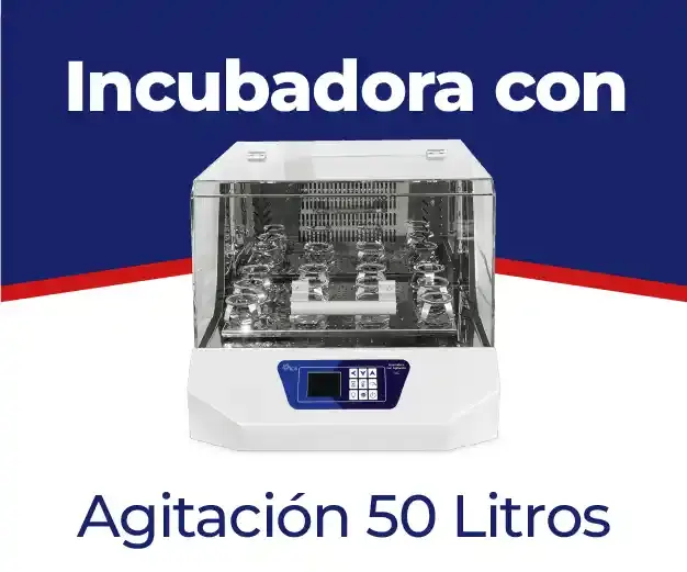 Incubadora con Agitación 50 litros - Garantía ICB 2 Años