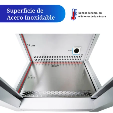 Mini Cabina de Bioseguridad Clase I - Garantía ICB 2 años